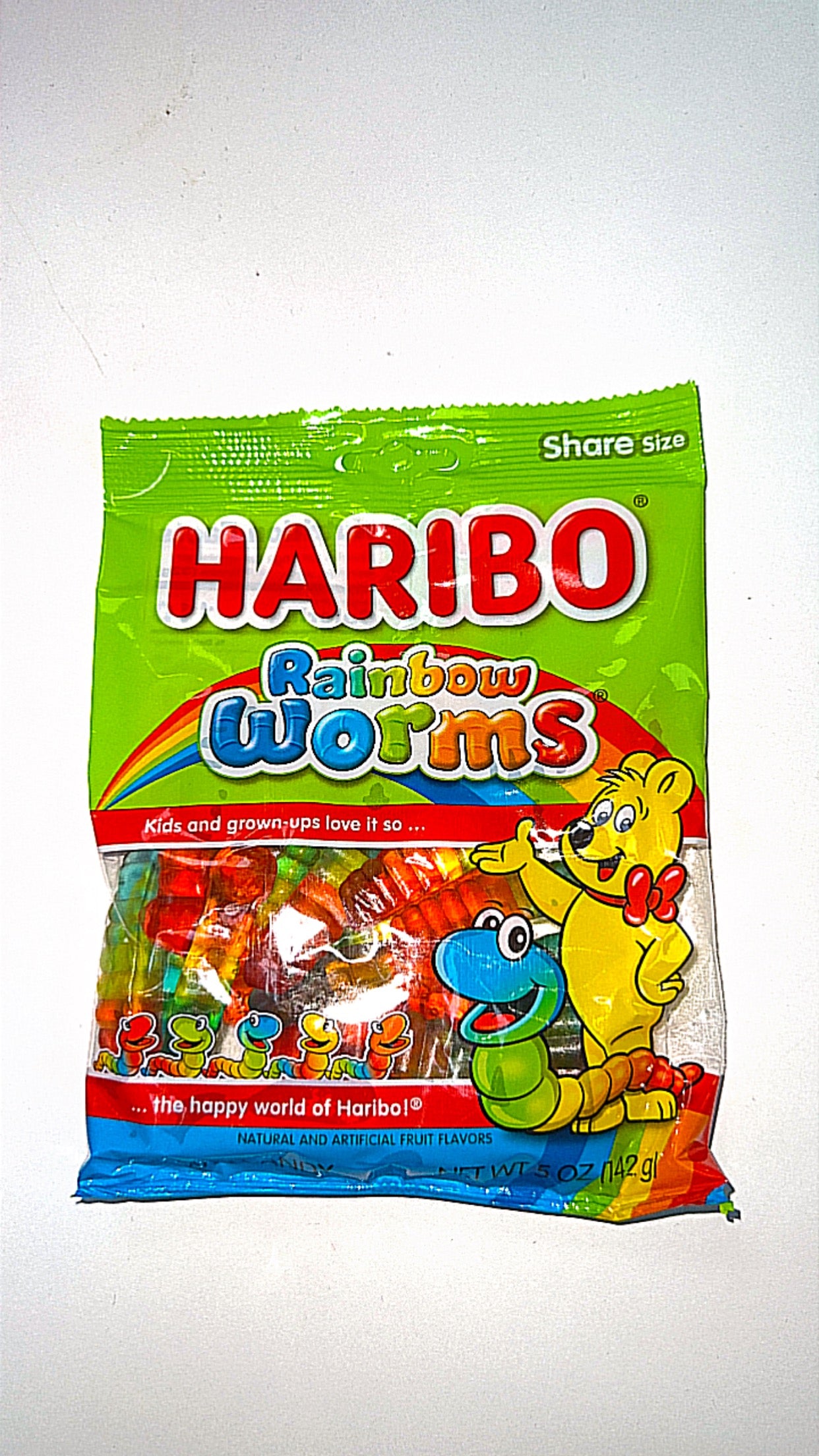Haribo rainbow worms – Sweet Munchies